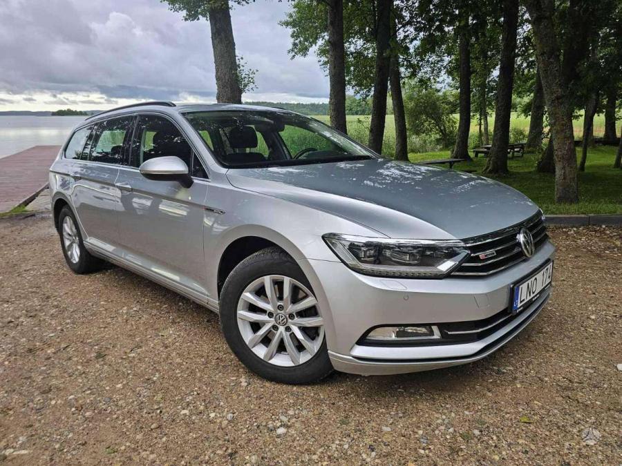 Pelēks Volkswagen Passat 2015 Utena, ar dzinēja tilpumu 1.97 L un nobraukumu 393 tūkst. km par 7300 €, foto 1 vietnē AUTOMOTO.COM.LV