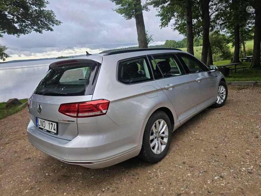 Pelēks Volkswagen Passat 2015 Utena, ar dzinēja tilpumu 1.97 L un nobraukumu 393 tūkst. km par 7300 €, foto 4 vietnē AUTOMOTO.COM.LV