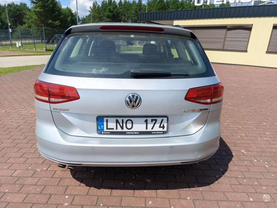 Pelēks Volkswagen Passat 2015 Utena, ar dzinēja tilpumu 1.97 L un nobraukumu 393 tūkst. km par 7300 €, foto 12 vietnē AUTOMOTO.COM.LV