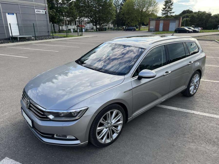 Pelēks Volkswagen Passat 2015 Kauņa, ar dzinēja tilpumu 1.97 L un nobraukumu 357 tūkst. km par 10500 €, foto 3 vietnē AUTOMOTO.COM.LV
