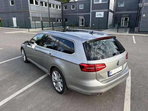 Pelēks Volkswagen Passat 2015 Kauņa, ar dzinēja tilpumu 1.97 L un nobraukumu 357 tūkst. km par 10500 €, foto 4 vietnē AUTOMOTO.COM.LV