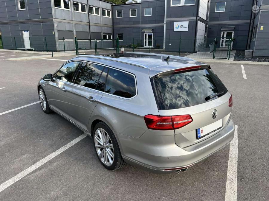 Pelēks Volkswagen Passat 2015 Kauņa, ar dzinēja tilpumu 1.97 L un nobraukumu 357 tūkst. km par 10500 €, foto 5 vietnē AUTOMOTO.COM.LV