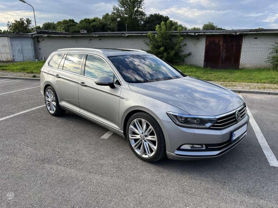 Pelēks Volkswagen Passat 2015 Kauņa, ar dzinēja tilpumu 1.97 L un nobraukumu 357 tūkst. km par 10500 €, foto 8 vietnē AUTOMOTO.COM.LV