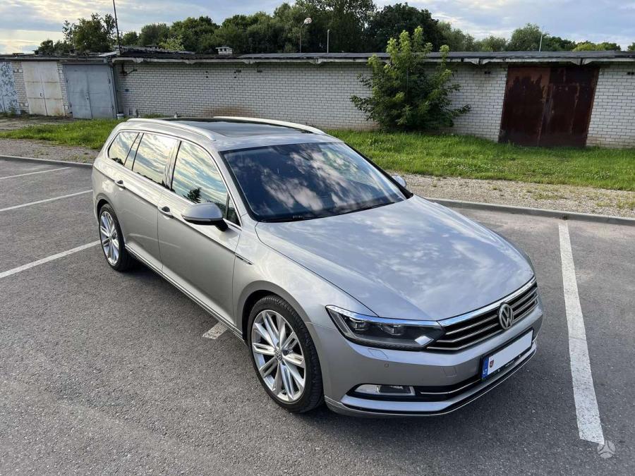 Pelēks Volkswagen Passat 2015 Kauņa, ar dzinēja tilpumu 1.97 L un nobraukumu 357 tūkst. km par 10500 €, foto 9 vietnē AUTOMOTO.COM.LV