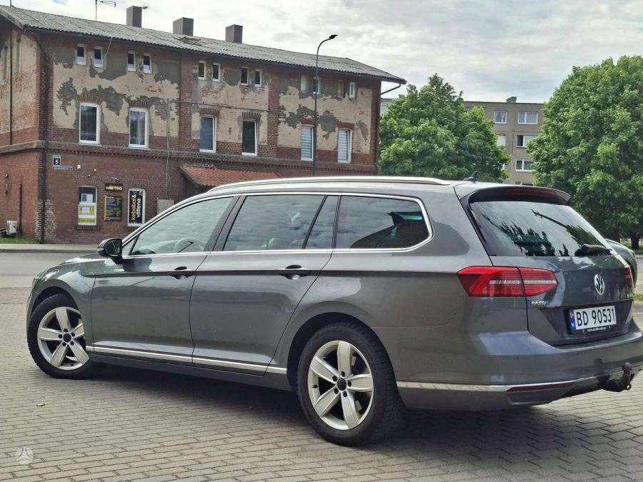 Pelēks Volkswagen Passat 2015 Šilutė, ar dzinēja tilpumu 1.97 L un nobraukumu 380 tūkst. km par 5800 €, foto 9 vietnē AUTOMOTO.COM.LV