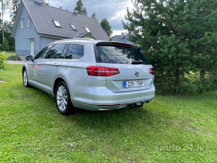 Pelēks Volkswagen Passat 2015 Tallina, ar dzinēja tilpumu 2.00 L un nobraukumu 314 tūkst. km par 9250 €, foto 4 vietnē AUTOMOTO.COM.LV