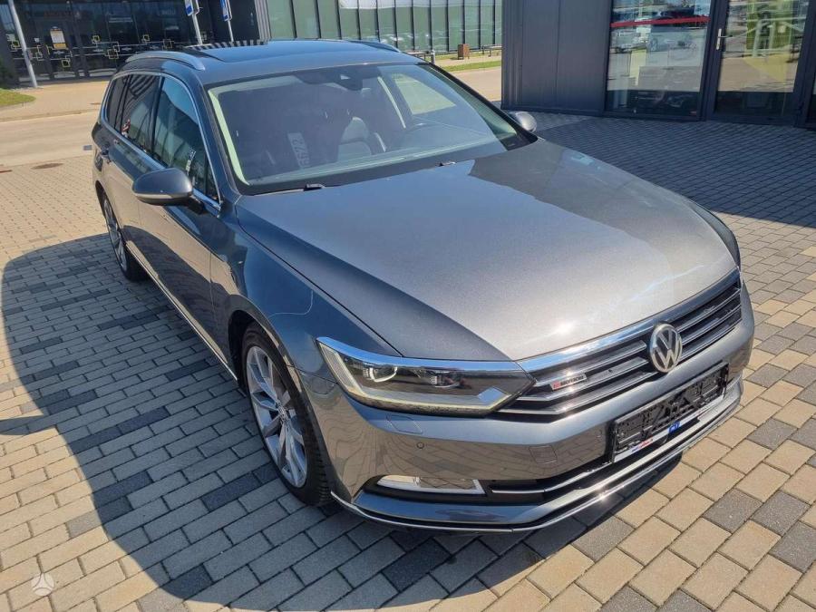 Grey Volkswagen Passat 2015 in Siauliai, with an engine capacity of 1.97 L and mileage of 268 thousand km for 11400 €, photo 5 on AUTOMOTO.COM.LV
