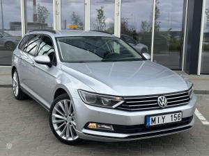 Pelēks Volkswagen Passat 2015 Viļņa, ar dzinēja tilpumu 1.97 L un nobraukumu 364 tūkst. km par 7000 €, foto  vietnē AUTOMOTO.COM.LV