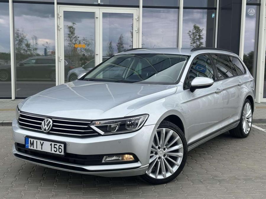 Grey Volkswagen Passat 2015 in Vilnius, with an engine capacity of 1.97 L and mileage of 364 thousand km for 7000 €, photo 4 on AUTOMOTO.COM.LV