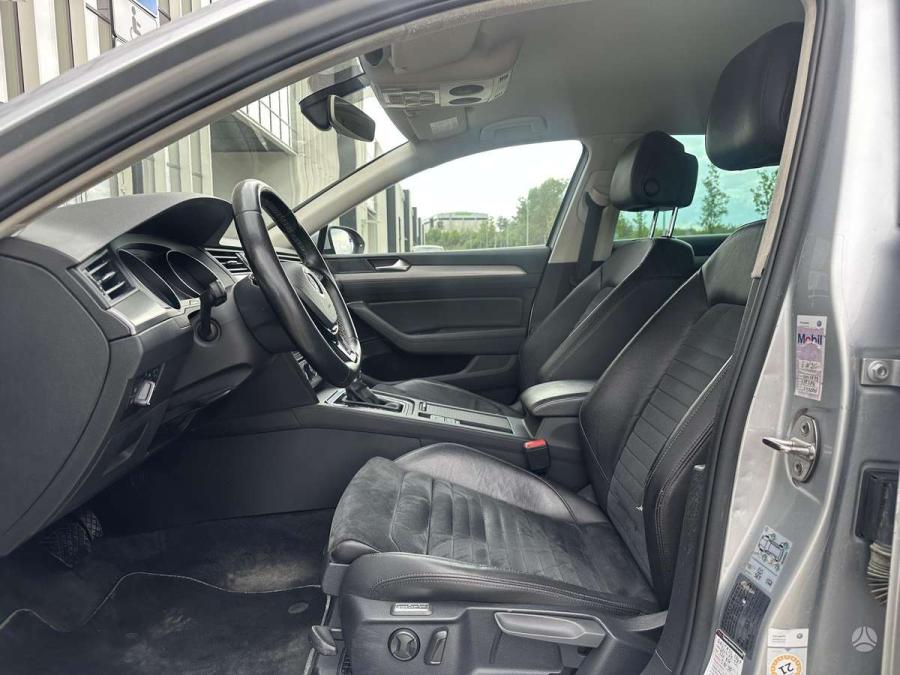 Grey Volkswagen Passat 2015 in Vilnius, with an engine capacity of 1.97 L and mileage of 364 thousand km for 7000 €, photo 9 on AUTOMOTO.COM.LV