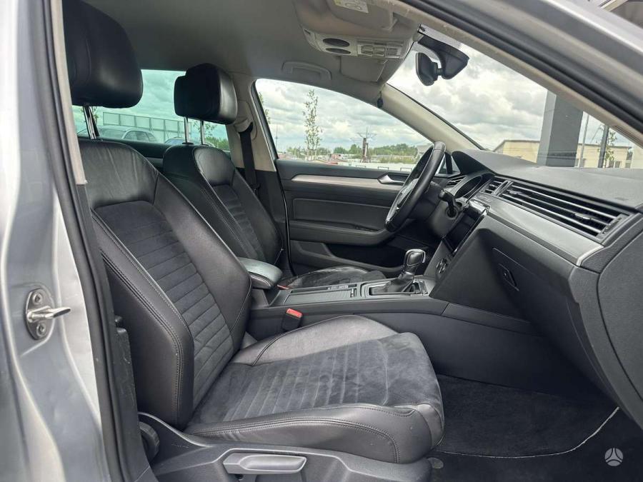 Grey Volkswagen Passat 2015 in Vilnius, with an engine capacity of 1.97 L and mileage of 364 thousand km for 7000 €, photo 12 on AUTOMOTO.COM.LV