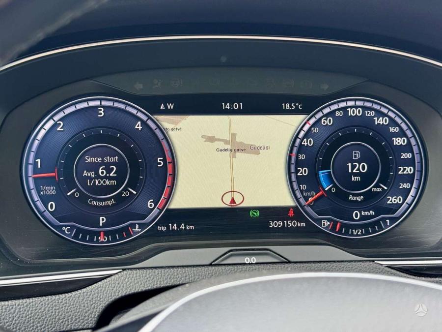 Pelēks Volkswagen Passat 2015 Vilkaviškis, ar dzinēja tilpumu 1.97 L un nobraukumu 309 tūkst. km par 8900 €, foto 13 vietnē AUTOMOTO.COM.LV