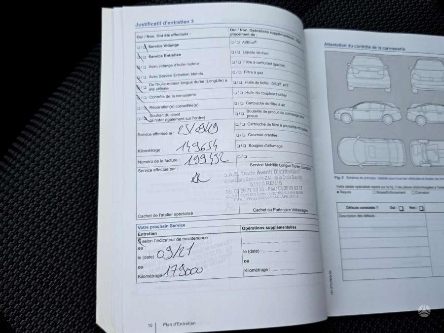 Grey Volkswagen Passat 2015 in Taurage, with an engine capacity of 1.97 L and mileage of 293 thousand km for 6000 €, photo 20 on AUTOMOTO.COM.LV