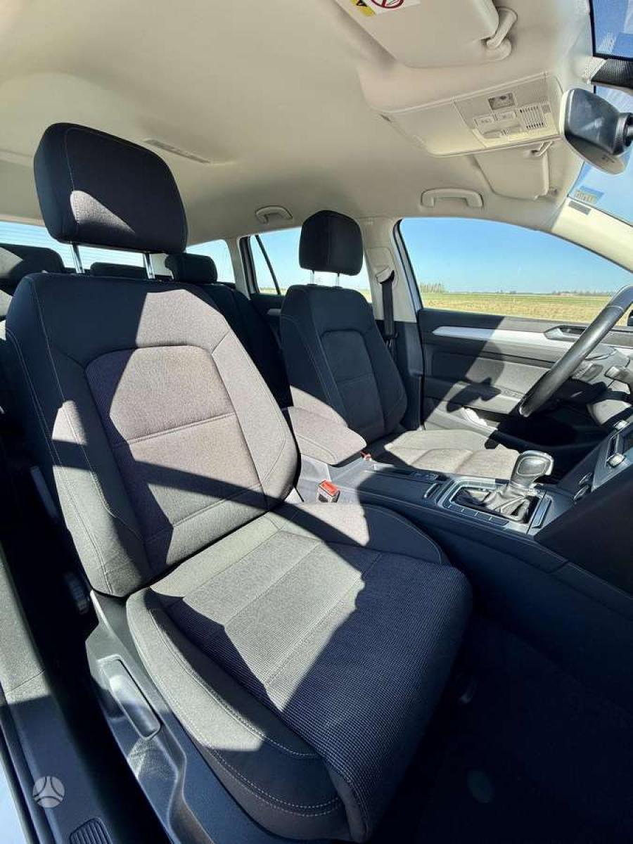Grey Volkswagen Passat 2015 in Vilkaviskis, with an engine capacity of 1.97 L and mileage of 223 thousand km for 8700 €, photo 19 on AUTOMOTO.COM.LV
