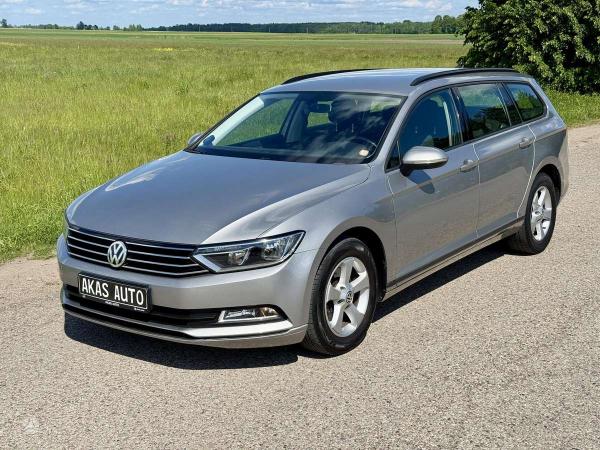 Grey Volkswagen Passat 2015 in Siauliai, with an engine capacity of 1.97 L and mileage of 228 thousand km for 8200 €, photo 1 on AUTOMOTO.COM.LV
