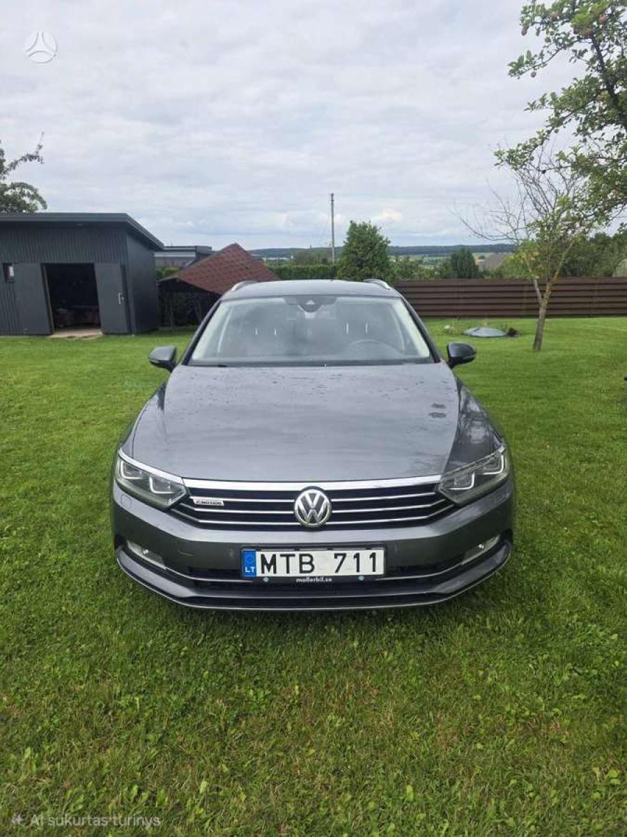 Pelēks Volkswagen Passat 2015 Kaišiadorys, ar dzinēja tilpumu 1.97 L un nobraukumu 322 tūkst. km par 9400 €, foto 4 vietnē AUTOMOTO.COM.LV
