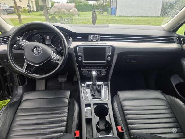 Grey Volkswagen Passat 2015 in Kaisiadorys, with an engine capacity of 1.97 L and mileage of 322 thousand km for 9400 €, photo 7 on AUTOMOTO.COM.LV