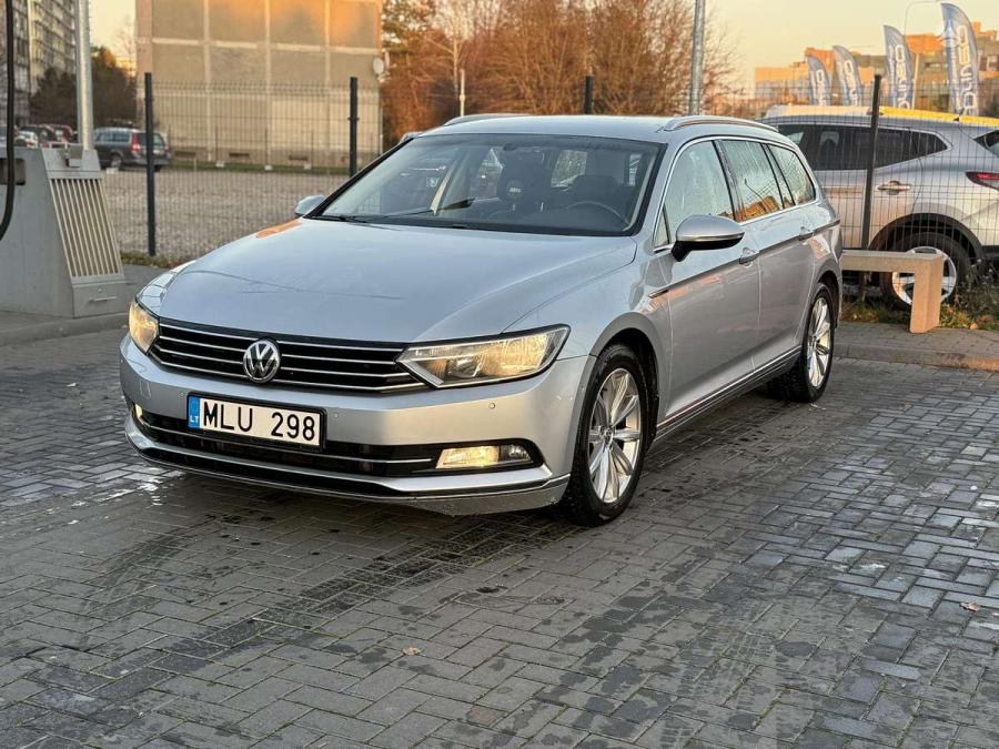 Pelēks Volkswagen Passat 2015 Kauņa, ar dzinēja tilpumu 1.97 L un nobraukumu 254 tūkst. km par 9049 €, foto 1 vietnē AUTOMOTO.COM.LV