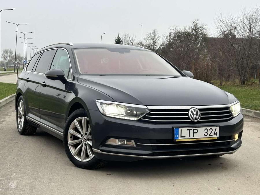 Grey Volkswagen Passat 2016 in Ukmerge, with an engine capacity of 1.60 L and mileage of 294 thousand km for 7700 €, photo 1 on AUTOMOTO.COM.LV