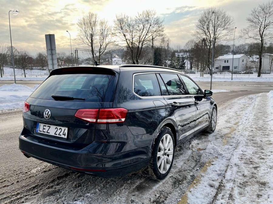 Pelēks Volkswagen Passat 2016 Viļņa, ar dzinēja tilpumu 1.97 L un nobraukumu 341 tūkst. km par 8800 €, foto 8 vietnē AUTOMOTO.COM.LV
