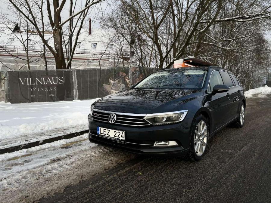 Pelēks Volkswagen Passat 2016 Viļņa, ar dzinēja tilpumu 1.97 L un nobraukumu 341 tūkst. km par 8800 €, foto 10 vietnē AUTOMOTO.COM.LV