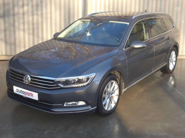 Grey Volkswagen Passat 2016 in Vilnius, with an engine capacity of 1.97 L and mileage of 233 thousand km for 13900 €, photo 1 on AUTOMOTO.COM.LV