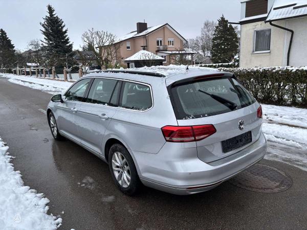 Grey Volkswagen Passat 2016 in Jurbarkas, with an engine capacity of 1.97 L and mileage of 386 thousand km for 7900 €, photo 7 on AUTOMOTO.COM.LV