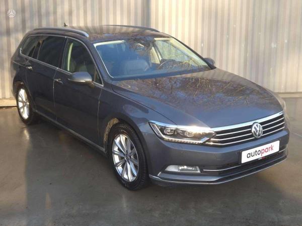 Pelēks Volkswagen Passat 2016 Viļņa, ar dzinēja tilpumu 1.97 L un nobraukumu 233 tūkst. km par 12900 €, foto 2 vietnē AUTOMOTO.COM.LV