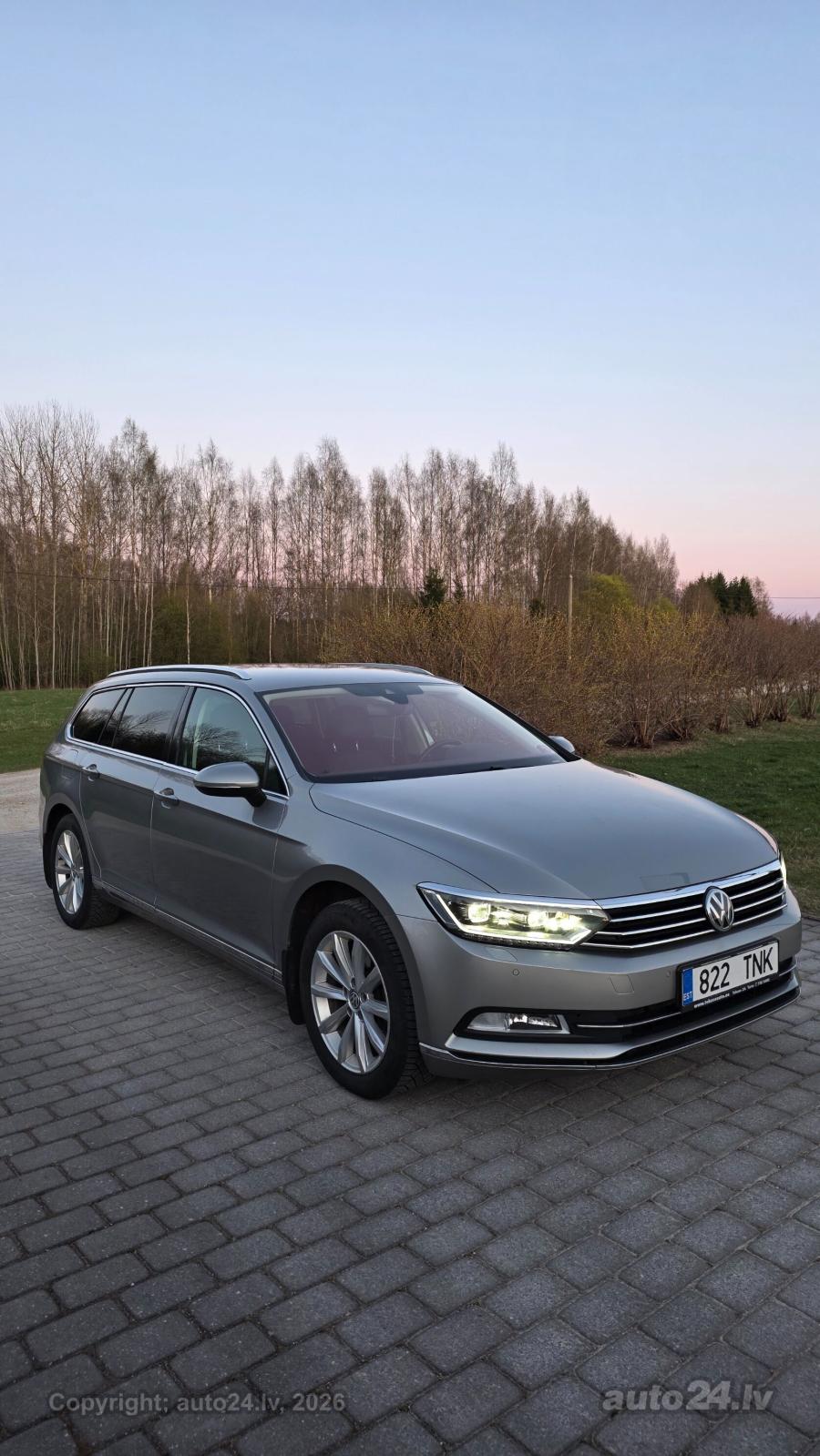 Pelēks Volkswagen Passat 2016 Tallina, ar dzinēja tilpumu 2.00 L un nobraukumu 239 tūkst. km par 13500 €, foto 1 vietnē AUTOMOTO.COM.LV