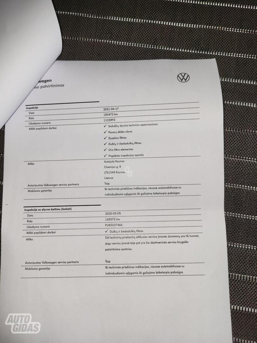 Grey Volkswagen Passat 2016 in Jurbarkas, with an engine capacity of 2.00 L and mileage of 227 thousand km for 12000 €, photo 12 on AUTOMOTO.COM.LV