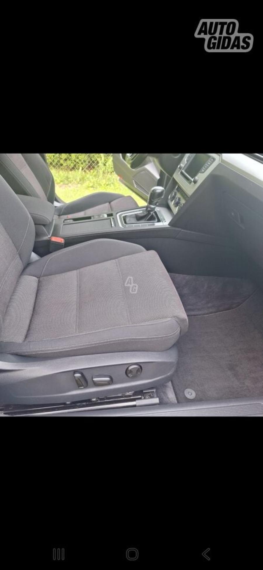 Pelēks Volkswagen Passat 2016 Kaišiadorys, ar dzinēja tilpumu 2.00 L un nobraukumu 267 tūkst. km par 9200 €, foto 5 vietnē AUTOMOTO.COM.LV