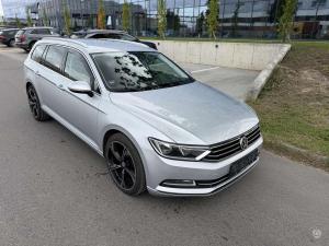 Grey Volkswagen Passat 2016 in Panevezys, with an engine capacity of 1.97 L and mileage of 261 thousand km for 8650 €, photo 3 on AUTOMOTO.COM.LV