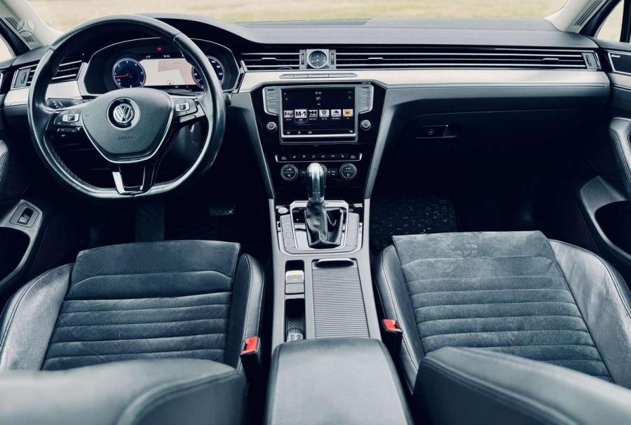Pelēks Volkswagen Passat 2016 Kauņa, ar dzinēja tilpumu 1.97 L un nobraukumu 300 tūkst. km par 10100 €, foto 19 vietnē AUTOMOTO.COM.LV