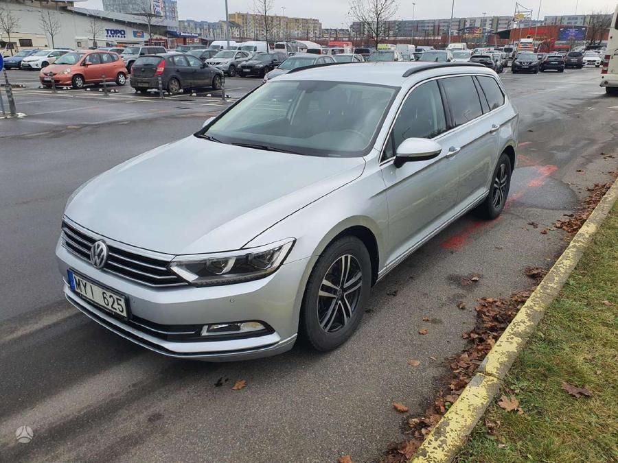 Pelēks Volkswagen Passat 2017 Viļņa, ar dzinēja tilpumu 1.97 L un nobraukumu 280 tūkst. km par 9800 €, foto 7 vietnē AUTOMOTO.COM.LV