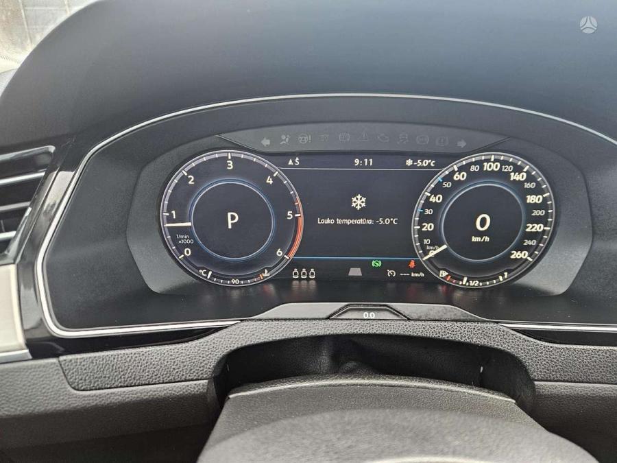 Pelēks Volkswagen Passat 2017 Alīta, ar dzinēja tilpumu 1.60 L un nobraukumu 326 tūkst. km par 9450 €, foto 27 vietnē AUTOMOTO.COM.LV