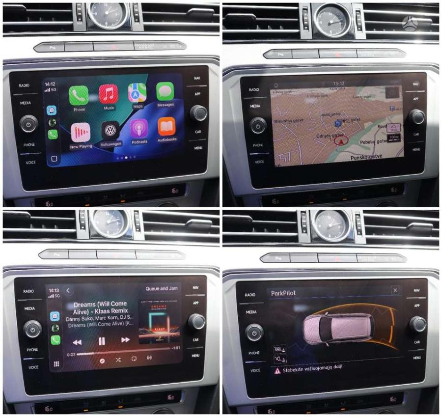 Grey Volkswagen Passat 2017 in Alytus, with an engine capacity of 1.60 L and mileage of 294 thousand km for 7950 €, photo 17 on AUTOMOTO.COM.LV
