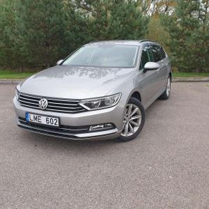 Grey Volkswagen Passat 2017 in Vilnius, with an engine capacity of 1.60 L and mileage of 195 thousand km for 7500 €, photo  on AUTOMOTO.COM.LV