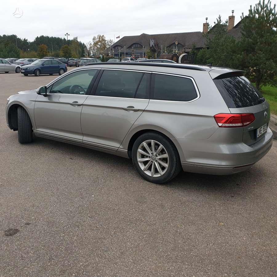Grey Volkswagen Passat 2017 in Vilnius, with an engine capacity of 1.60 L and mileage of 195 thousand km for 7500 €, photo 4 on AUTOMOTO.COM.LV