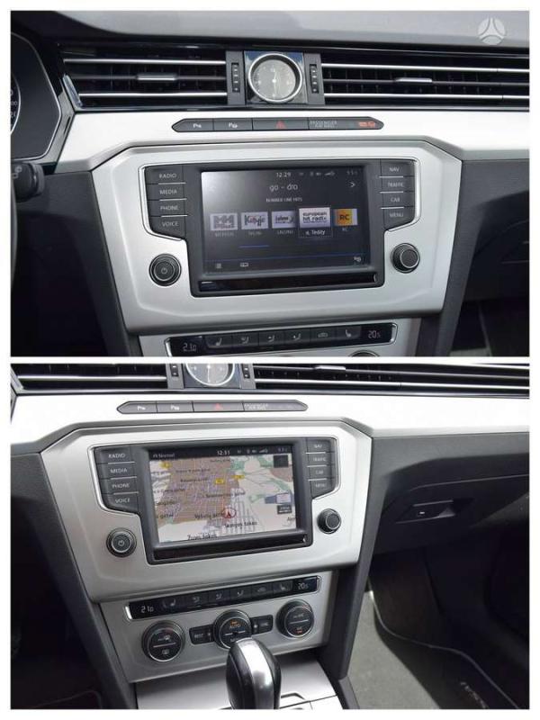 Grey Volkswagen Passat 2017 in Klaipeda, with an engine capacity of 1.40 L and mileage of 137 thousand km for 12500 €, photo 10 on AUTOMOTO.COM.LV