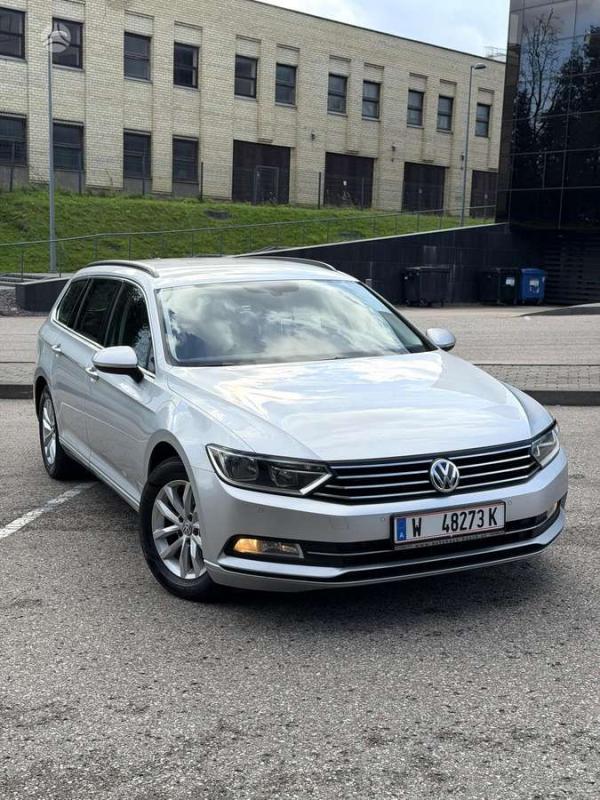 Pelēks Volkswagen Passat 2017 Viļņa, ar dzinēja tilpumu 1.97 L un nobraukumu 320 tūkst. km par 8550 €, foto 2 vietnē AUTOMOTO.COM.LV
