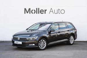 Grey Volkswagen Passat 2017 in Riga, with an engine capacity of 2.00 L and mileage of 174 thousand km for 10950 €, photo 1 on AUTOMOTO.COM.LV
