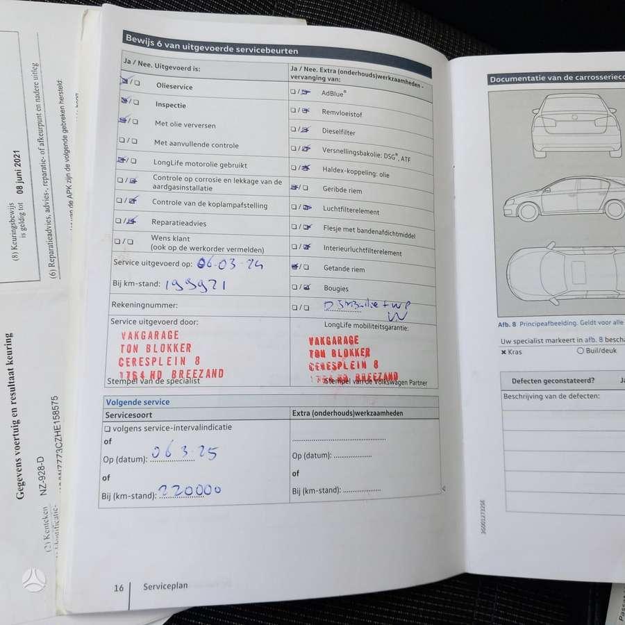 Pelēks Volkswagen Passat 2017 Panevēža, ar dzinēja tilpumu 1.60 L un nobraukumu 250 tūkst. km par 8300 €, foto 25 vietnē AUTOMOTO.COM.LV