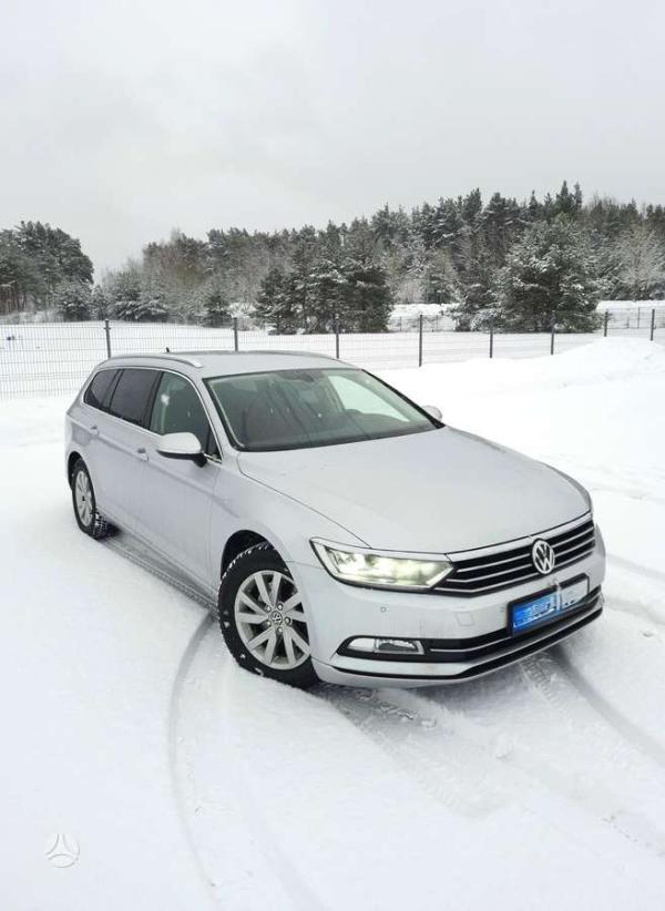 Pelēks Volkswagen Passat 2018 Viļņa, ar dzinēja tilpumu 1.60 L un nobraukumu 247 tūkst. km par 9200 €, foto 2 vietnē AUTOMOTO.COM.LV