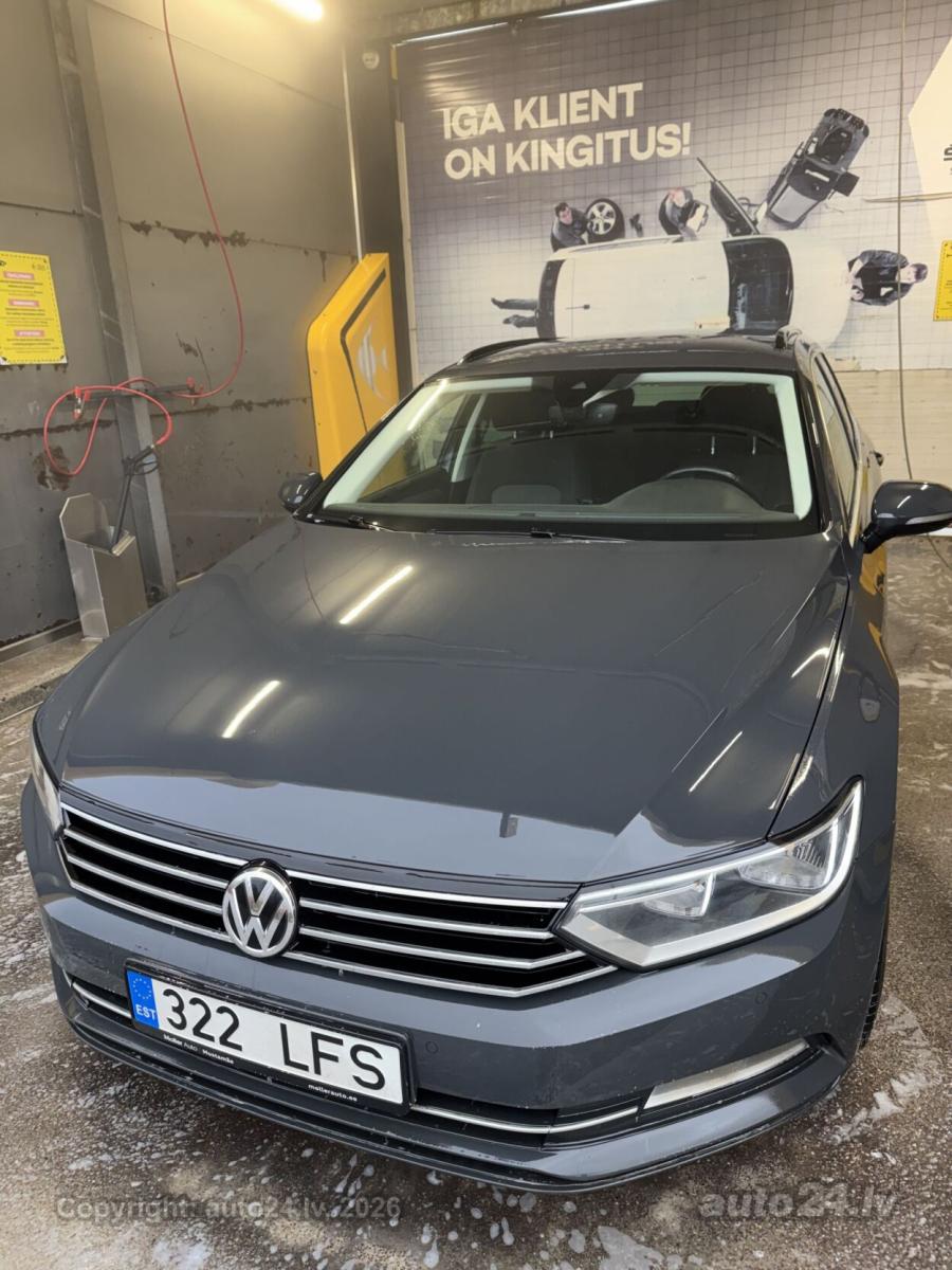 Grey Volkswagen Passat 2018 in Tallinn, with an engine capacity of 1.50 L and mileage of 210 thousand km for 12500 €, photo 1 on AUTOMOTO.COM.LV