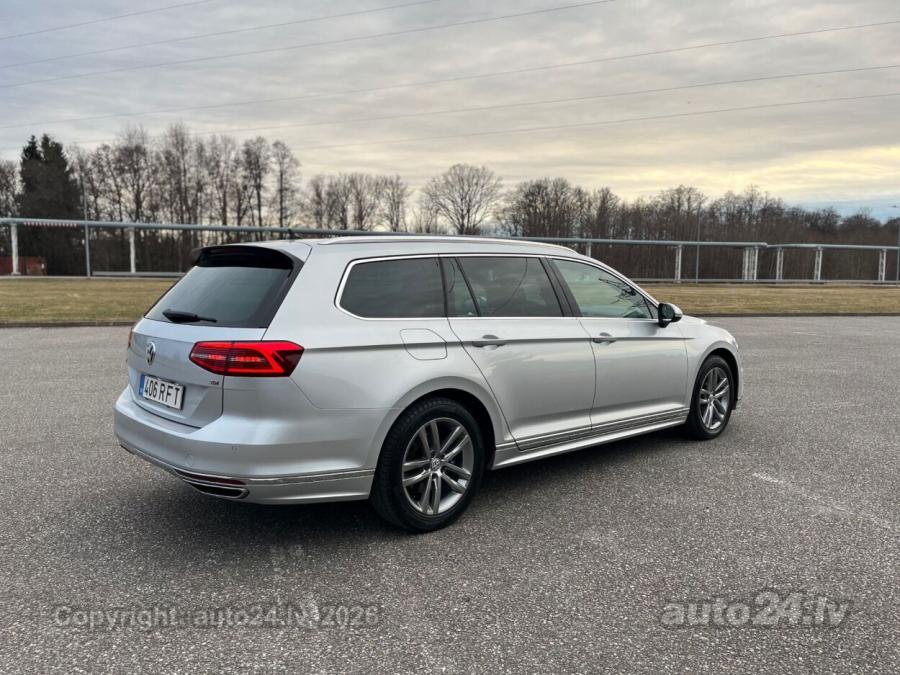 Grey Volkswagen Passat 2018 in Tallinn, with an engine capacity of 1.60 L and mileage of 203 thousand km for 15599 €, photo 5 on AUTOMOTO.COM.LV