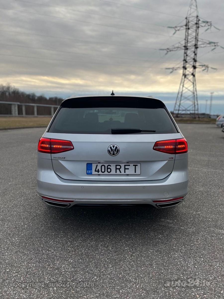 Grey Volkswagen Passat 2018 in Tallinn, with an engine capacity of 1.60 L and mileage of 203 thousand km for 15599 €, photo 6 on AUTOMOTO.COM.LV