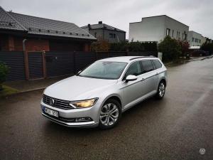 Pelēks Volkswagen Passat 2018 Kauņa, ar dzinēja tilpumu 1.97 L un nobraukumu 122 tūkst. km par 12990 €, foto  vietnē AUTOMOTO.COM.LV