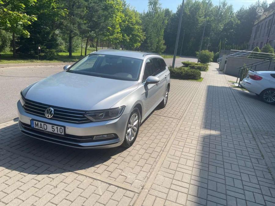 Pelēks Volkswagen Passat 2018 Viļņa, ar dzinēja tilpumu 1.97 L un nobraukumu 237 tūkst. km par 11125 €, foto 3 vietnē AUTOMOTO.COM.LV