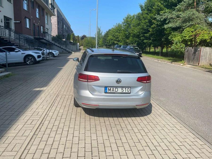 Pelēks Volkswagen Passat 2018 Viļņa, ar dzinēja tilpumu 1.97 L un nobraukumu 237 tūkst. km par 11125 €, foto 6 vietnē AUTOMOTO.COM.LV