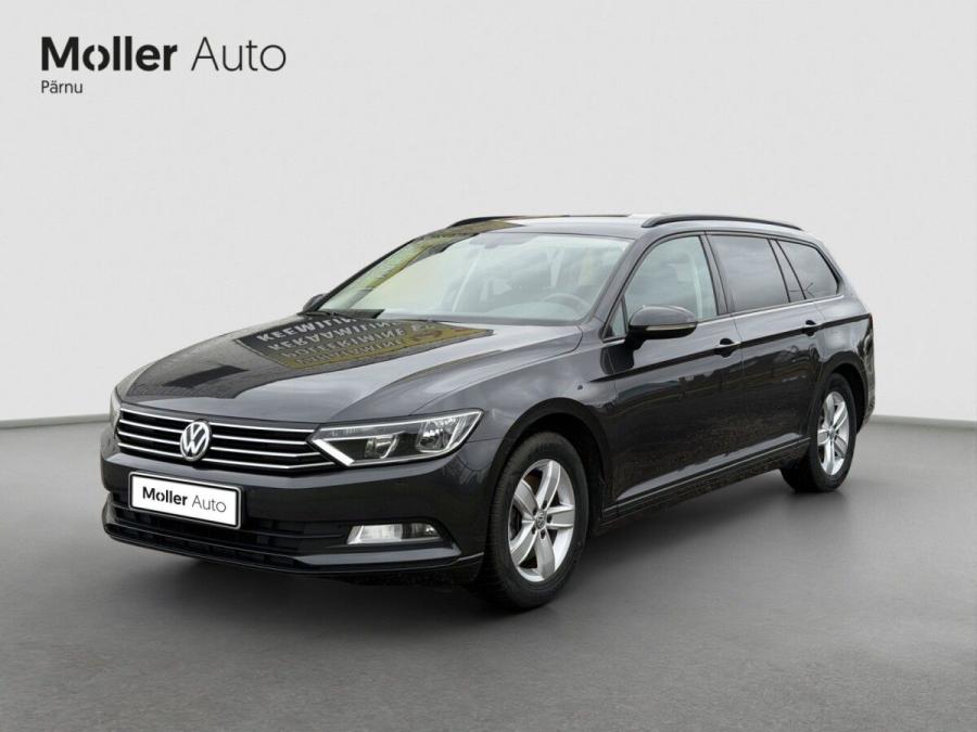 Grey Volkswagen Passat 2018 in Parnu, with an engine capacity of 1.40 L and mileage of 96 thousand km for 13900 €, photo 1 on AUTOMOTO.COM.LV
